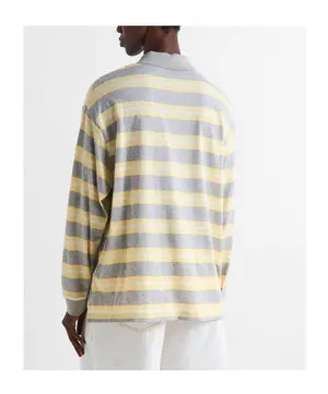 AMI Paris Versatile And Comfortable Long-sleeve Polo Shirt
