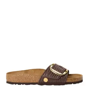 BIRKENSTOCK Madrid Raffia Flat Sandals