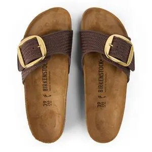 BIRKENSTOCK Madrid Raffia Flat Sandals