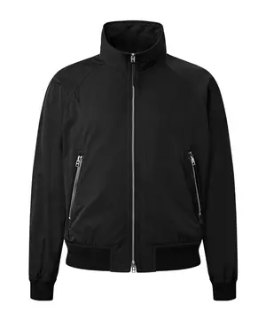 TOM FORD Zip-up Bomber Jacket - Black