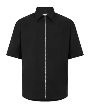 Givenchy Solid Color Shirt - Black