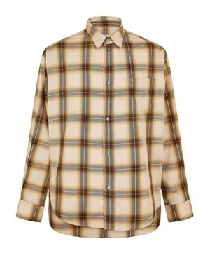 AMI Paris Long Sleeve Patterned Shirt