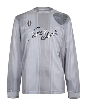 Acne Studios Long Sleeve T-shirt - Gray