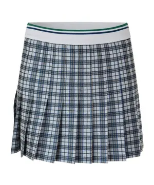 Burberry Plaid Pleated Mini Skirt