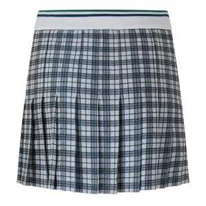 Burberry Plaid Pleated Mini Skirt