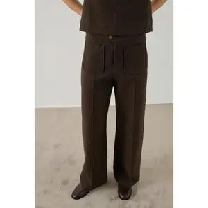 Soeur Harry Trousers Classic Straight-leg Casual Pants