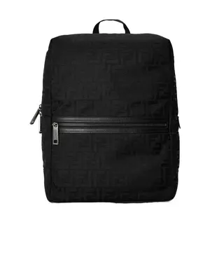 Fendi Simple And Durable Backpack - Black