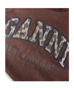 GANNI Loosecomfortable T-shirt