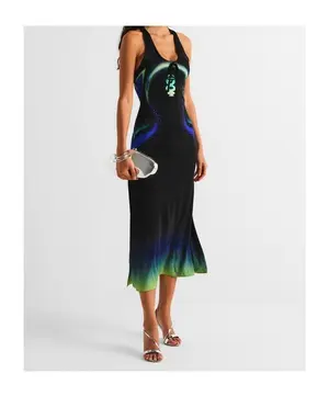 Casablanca Printed Dress