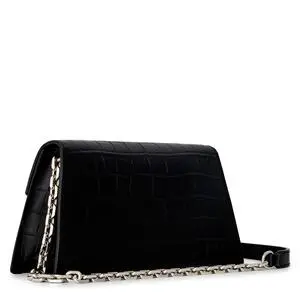 Alexander McQueen Alex Skull Mini Bag - Black Silver