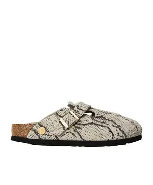 BIRKENSTOCK Boston Suede Flat Sandals