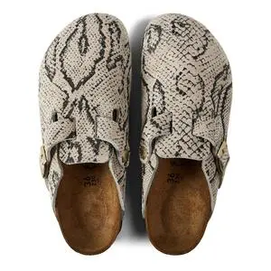 BIRKENSTOCK Boston Suede Flat Sandals