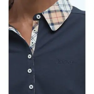 Barbour Short-sleeved Button-front Polo Shirt