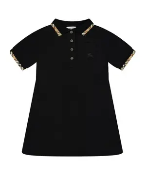 Burberry Polo Shirt Dress - Black