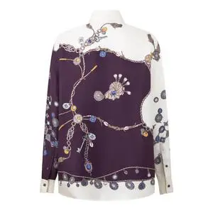 Versace Long-sleeve Printed Shirt