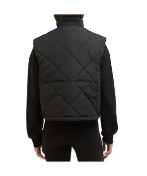 Barbour Diamond-quilted Stand Collar Vest