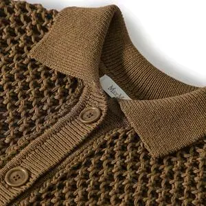 Max Mara Wool Cardigan With Collared Neck