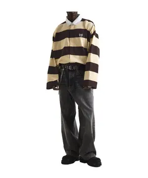 Balenciaga Rugby-style Polo Shirt - Nude