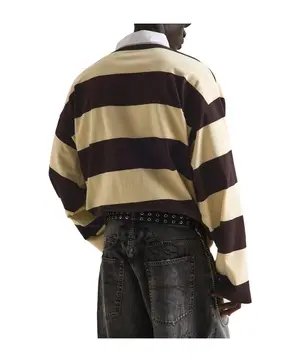 Balenciaga Rugby-style Polo Shirt - Nude