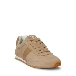 Ralph Lauren Canvas Low Top Trainers With Ortholite Insole