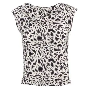 Barbour Sleeveless Printed Blouse - White