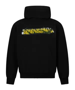 Balenciaga Loose Hooded Sweatshirt