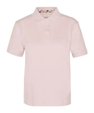 Barbour Short-sleeved Polo Shirt - Pink