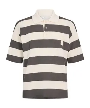 AMI Paris Simple Versatile Polo Shirt