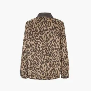 Baum Und Pferdgarten Leopard Print Zip-up Jacket