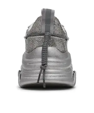 Steve Madden Embellished Glitter Dad Sneakers