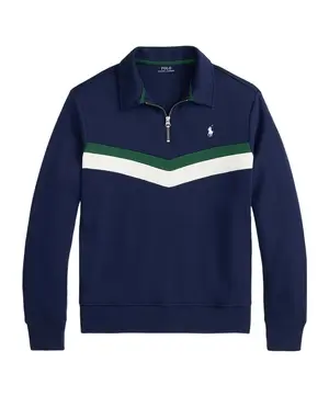 Polo Ralph Lauren Quarter Zip Fleece - Blue