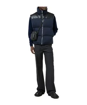 Bottega Veneta Intreccio Weave Sleeveless Gilet