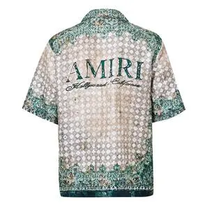 Amiri Printed Short-sleeve Shirt