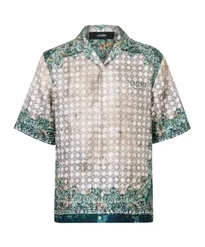 Amiri Printed Short-sleeve Shirt
