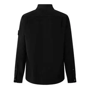Stone Island Long-sleeve Button-front Shirt - Black