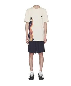 Y3 Casual High-waisted Shorts