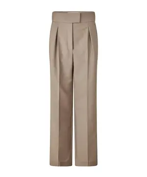 Valentino Garavani Versatile Double-pleated Wide-leg Suit Trousers