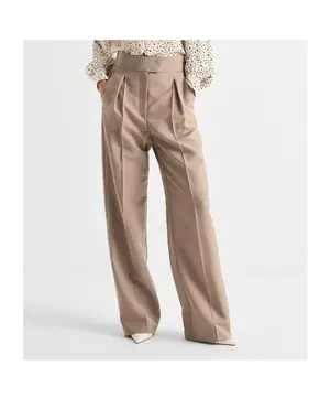 Valentino Garavani Versatile Double-pleated Wide-leg Suit Trousers