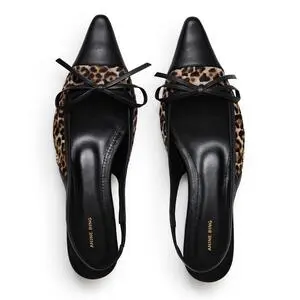 ANINE BING Zoey High-heeled Slingback Sandals