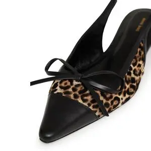 ANINE BING Zoey High-heeled Slingback Sandals