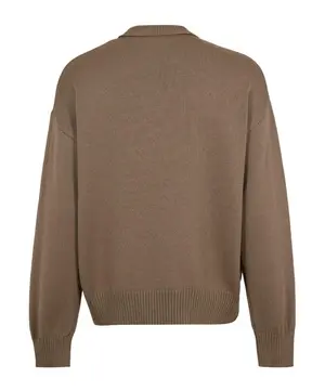 AMI Paris Comfortable Solid-color Sweatshirt
