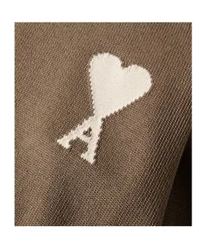 AMI Paris Comfortable Solid-color Sweatshirt