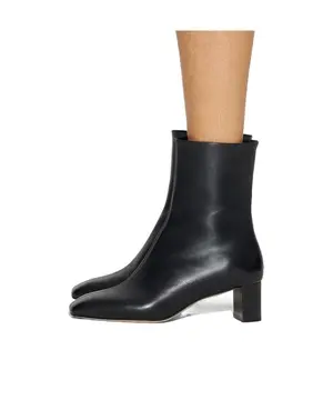 AeydĒ Millie Leather Ankle Boots