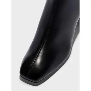 AeydĒ Millie Leather Ankle Boots