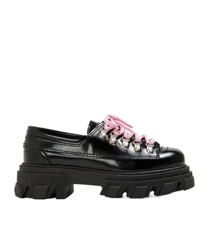 GANNI Minimalist High Heels - Black