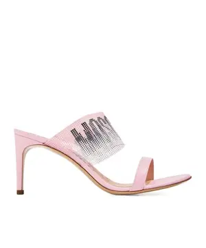 Moschino Simple High Heels - White