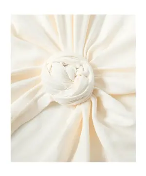 Magda Butrym Long-sleeve Knot Detail Shirt - White