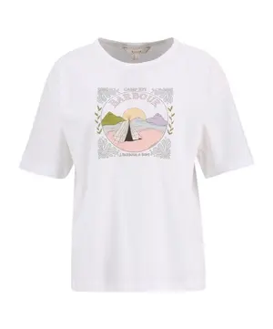 Barbour Printed T-shirt - White