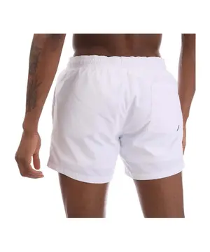Hugo Boss Abas Logo Print Swim Shorts