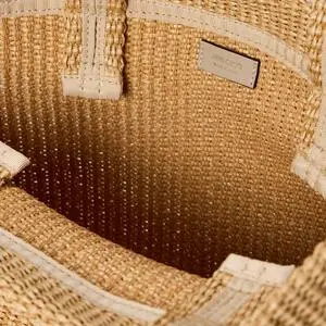 JIMMY CHOO Simple Straw Bag